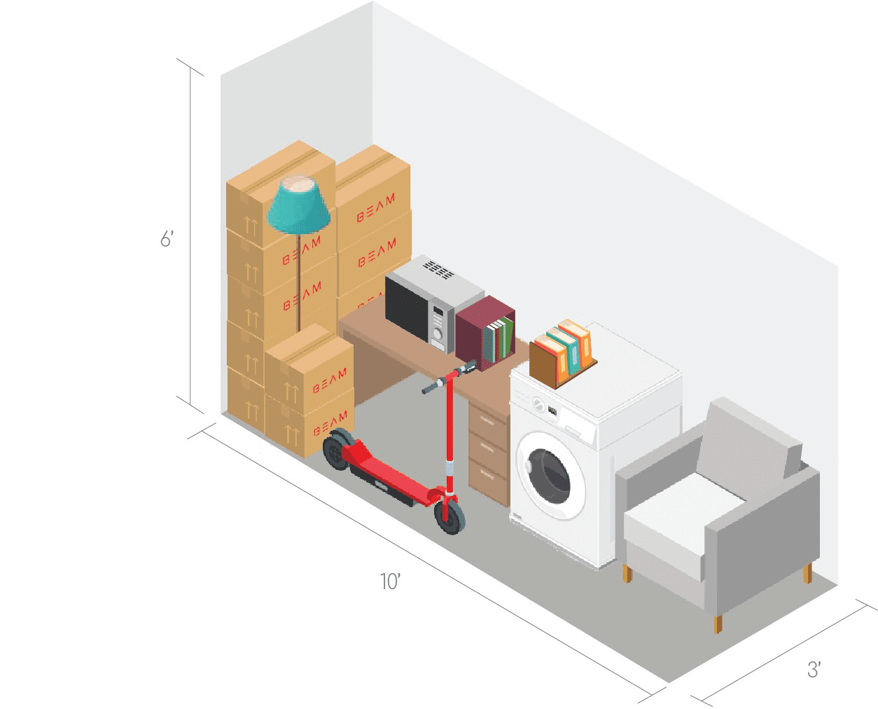 Rent Personal Storage Space - Singapore | BEAM Space